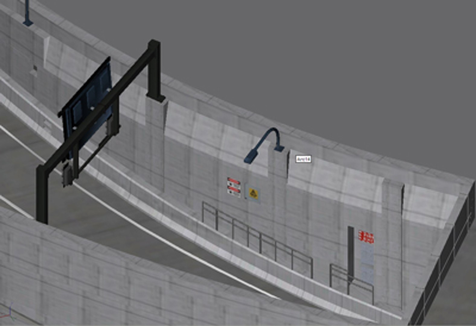 3d On-ramp Big Dig Model