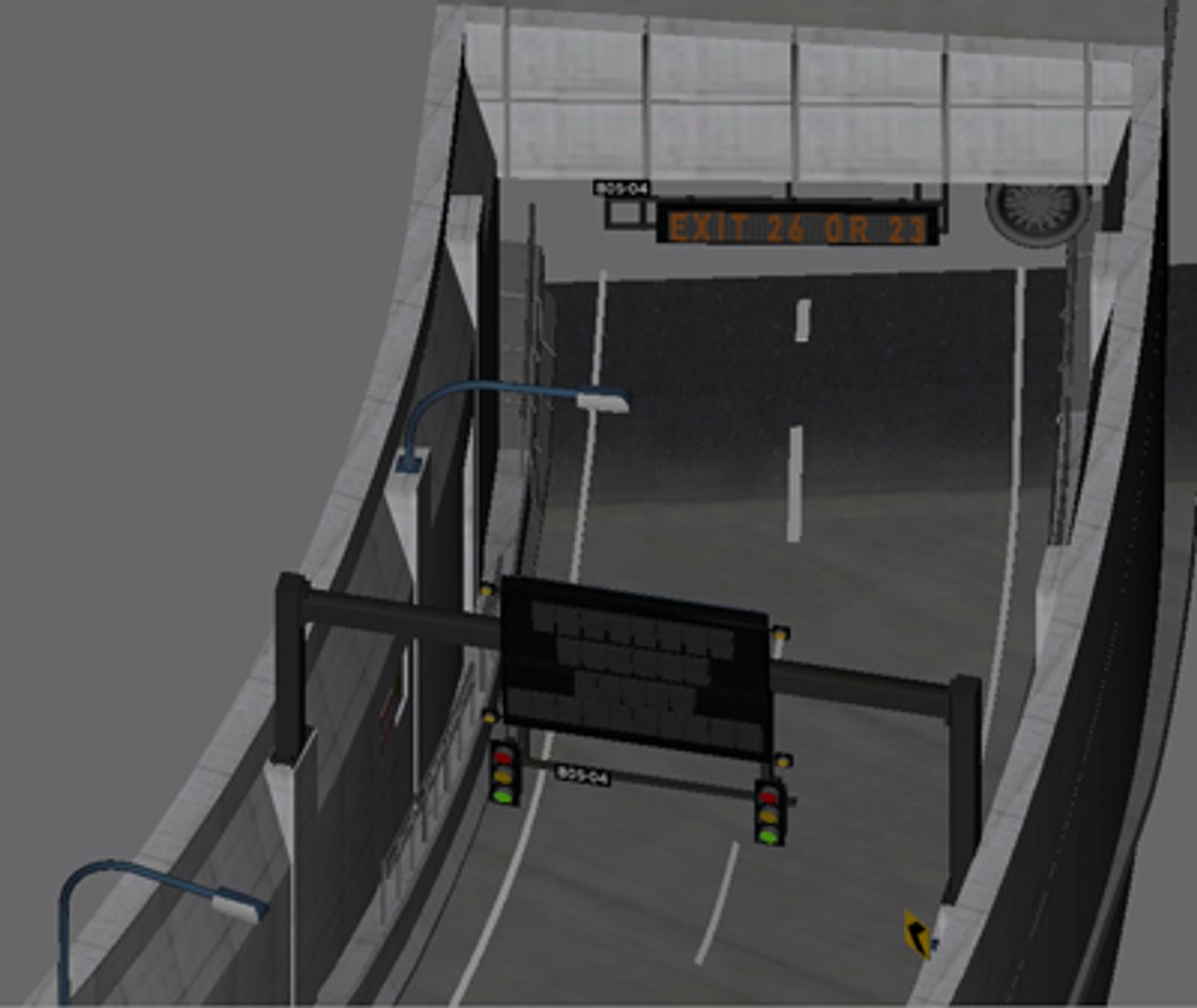 3d On-ramp Big Dig Model