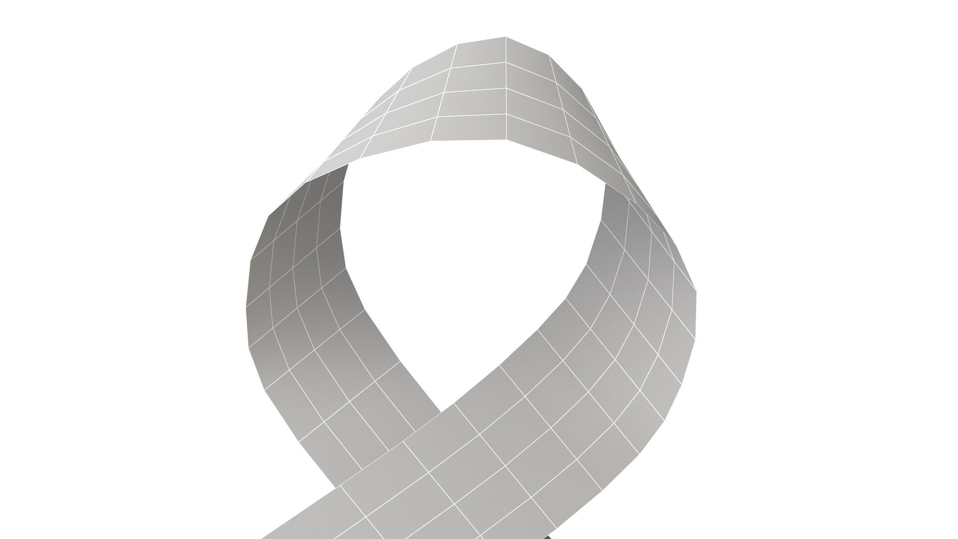 Red Ribbon 3D Model - TurboSquid 2005658