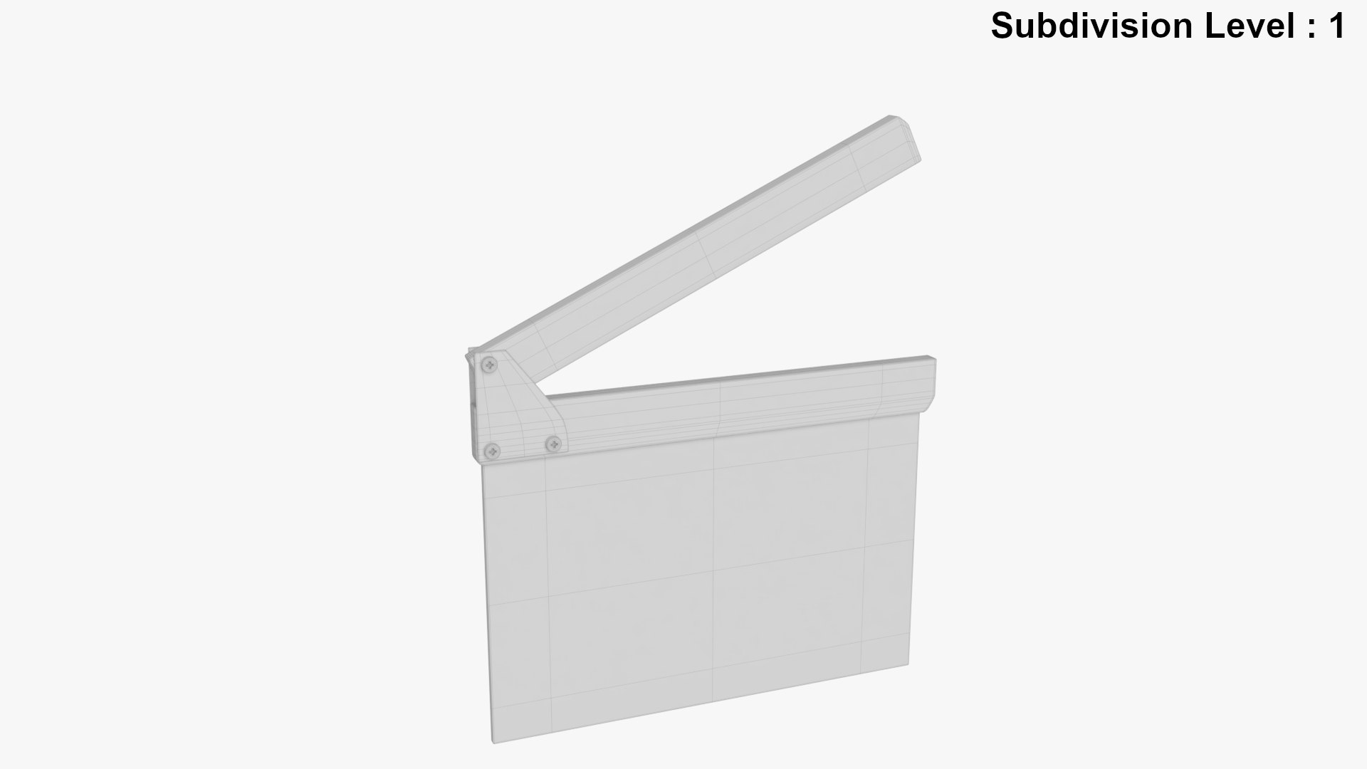 Film Slate 3D Model - TurboSquid 1783823