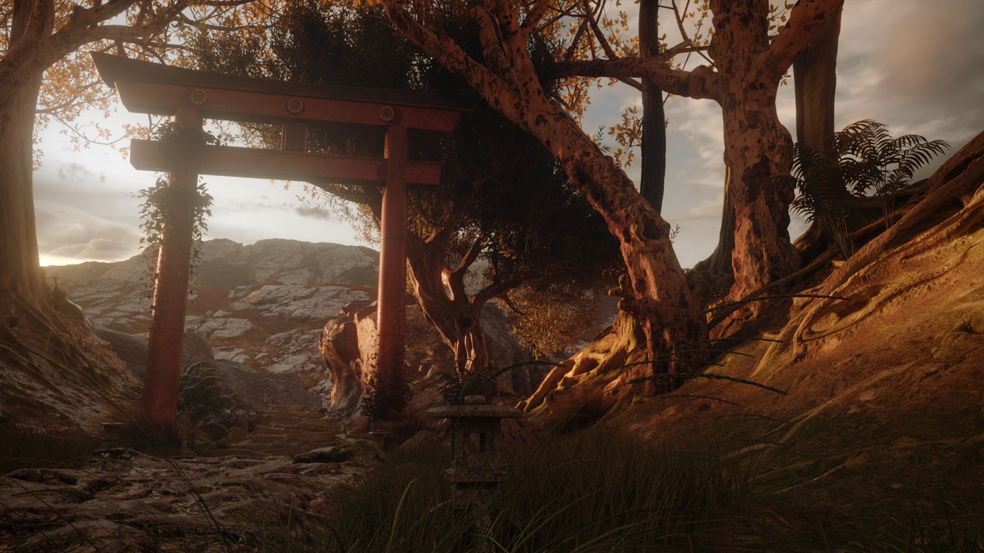 Samurai Path Torii Gate Scene Model 3D Model - TurboSquid 2104218
