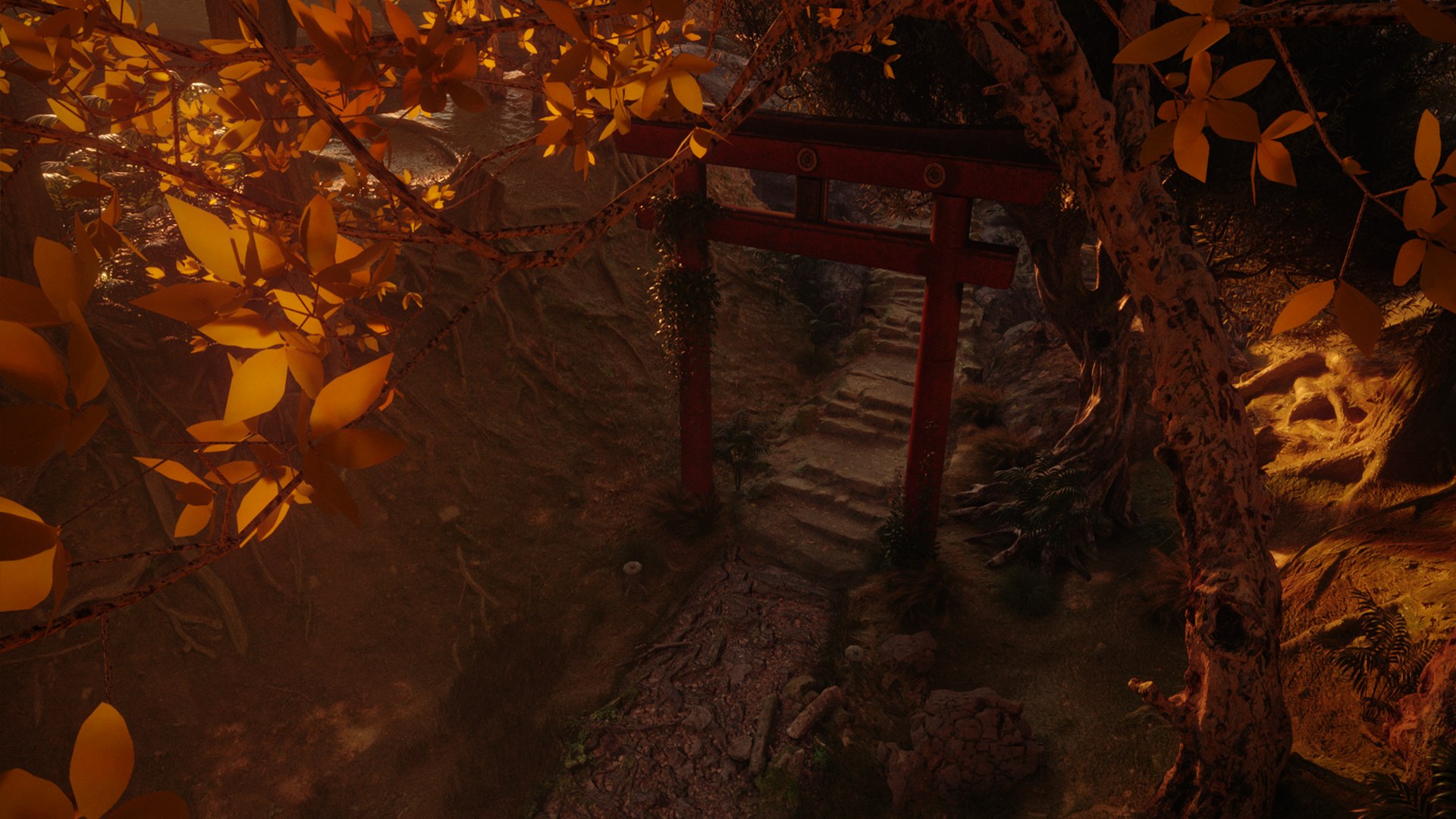 Samurai Path Torii Gate Scene Model 3D Model - TurboSquid 2104218