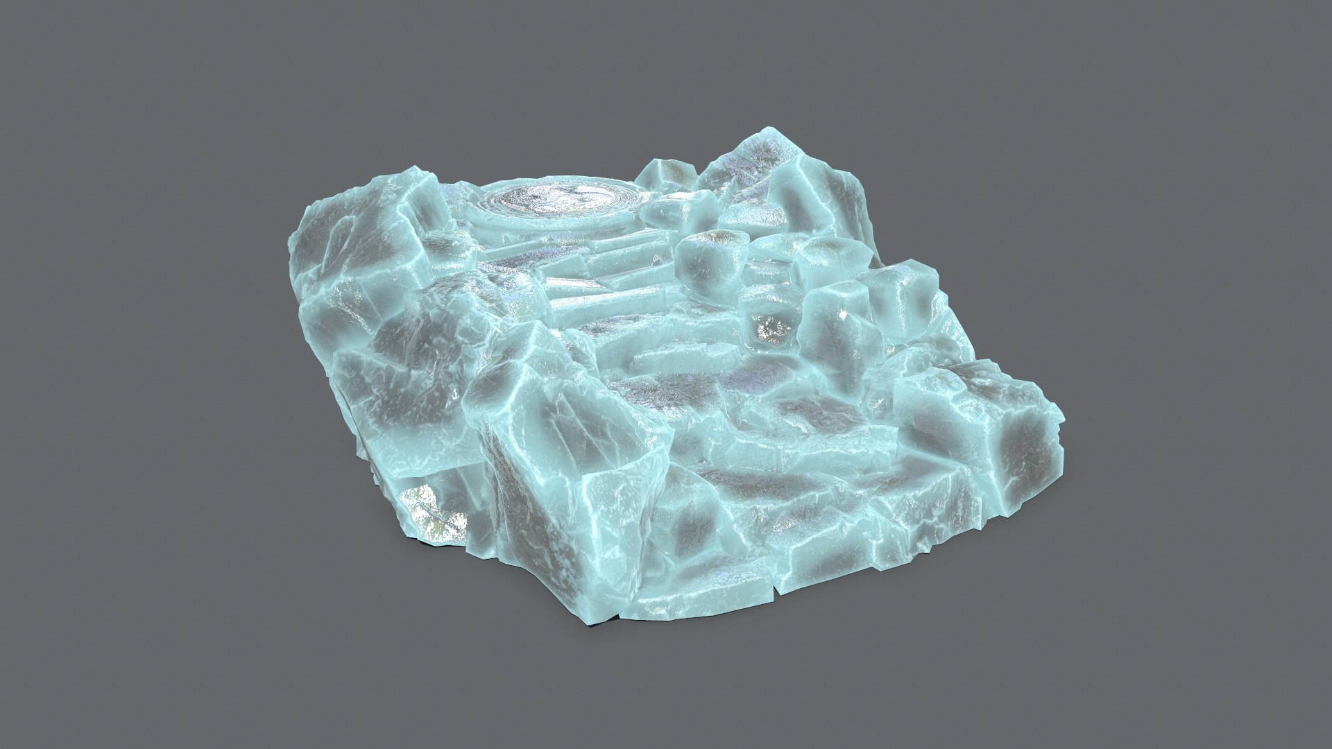 3D Model Ice Temple - TurboSquid 2293031