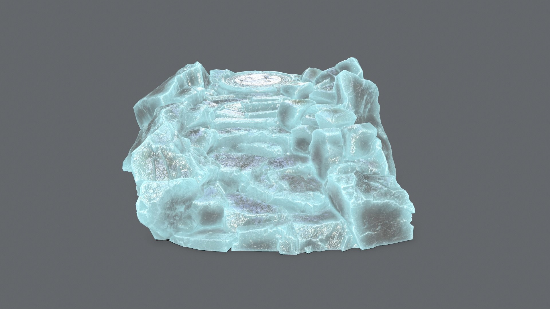 3D Model Ice Temple - TurboSquid 2293031