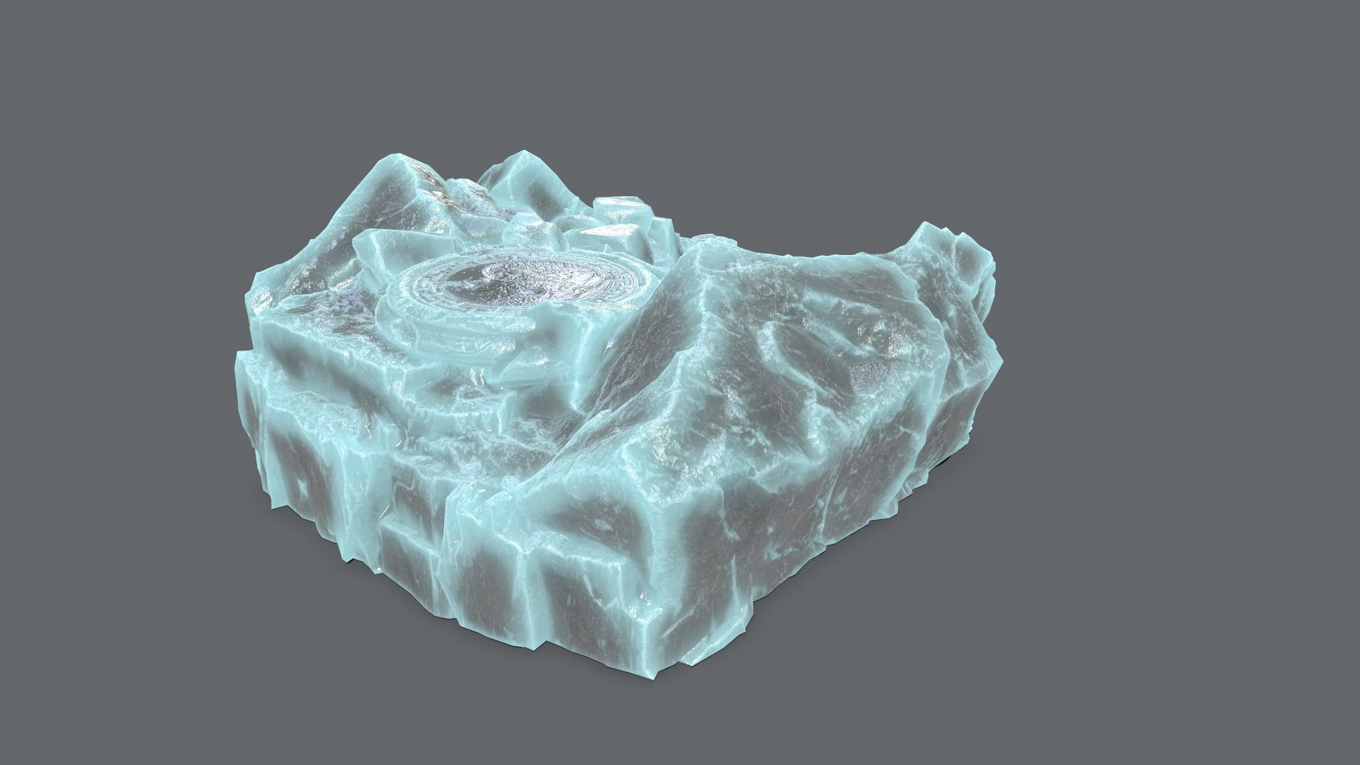 3D Model Ice Temple - TurboSquid 2293031