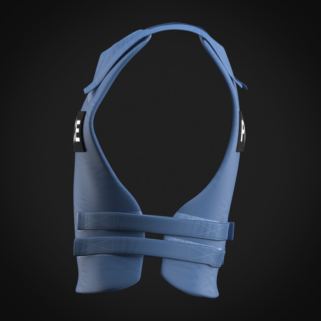 3d Police Vest Model