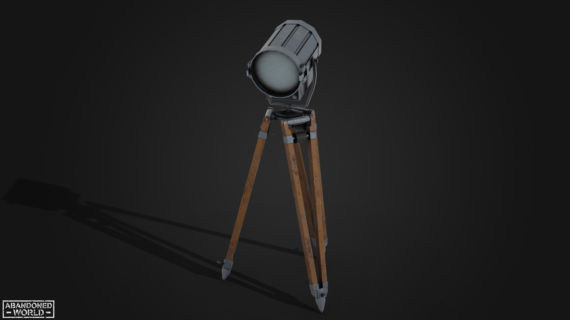 Vintage Spotlight 3D Model - TurboSquid 2315893