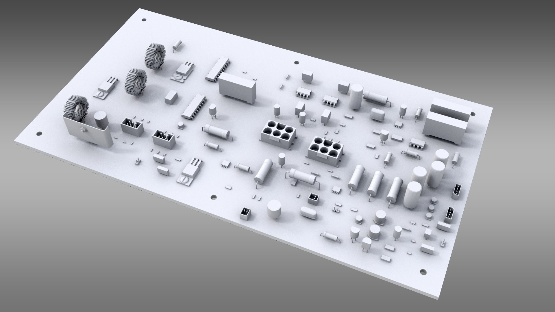 Electronic Board Model - TurboSquid 1467854
