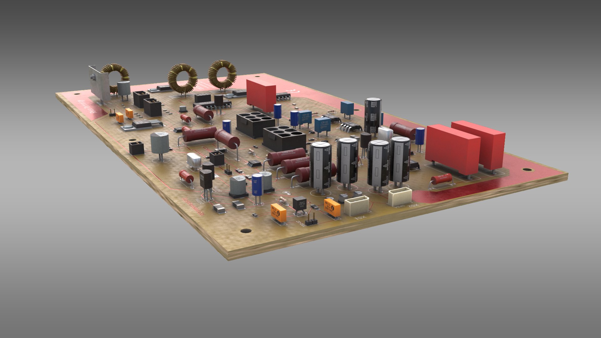 Electronic Board Model - TurboSquid 1467854
