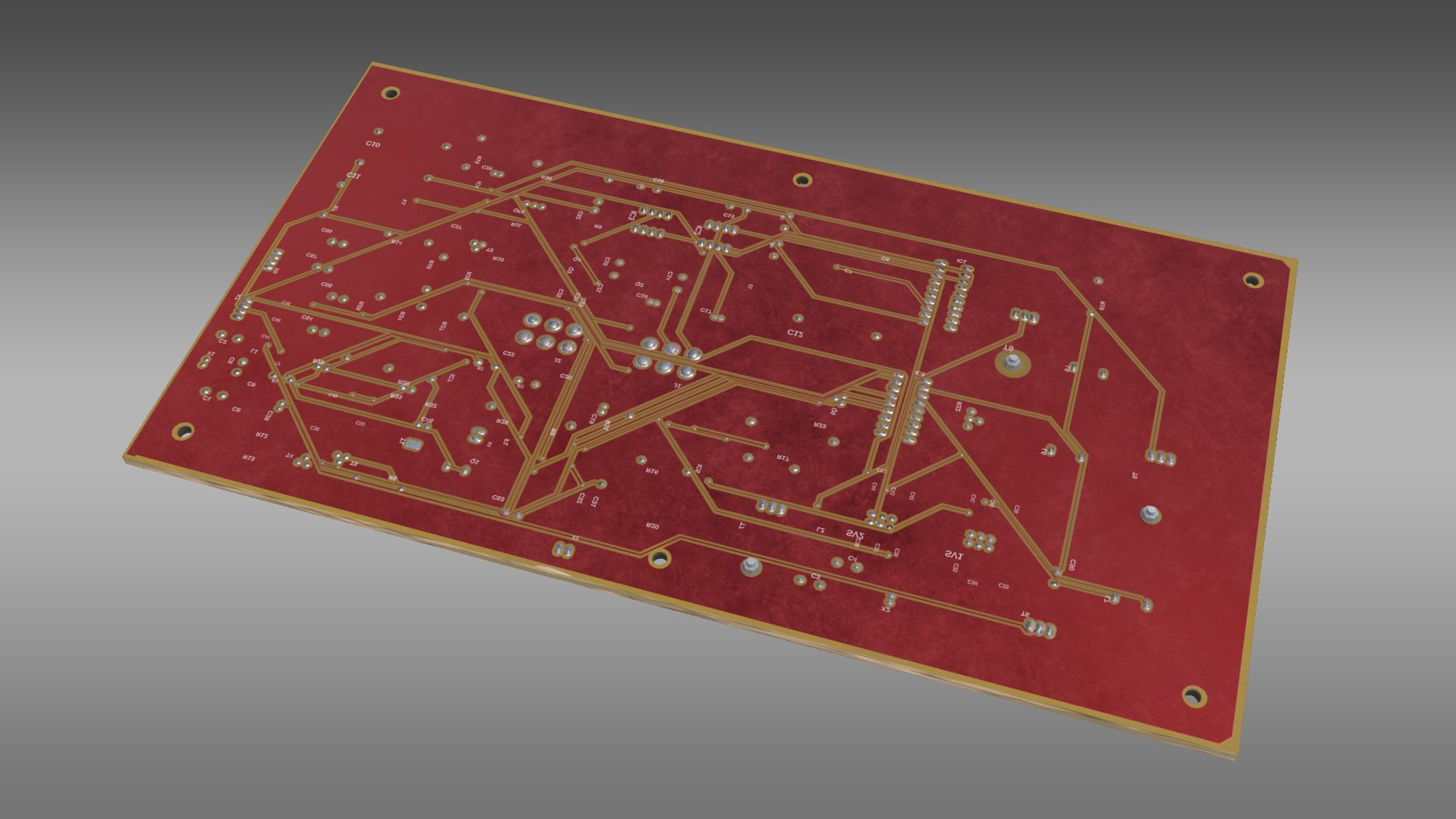 Electronic Board Model - TurboSquid 1467854