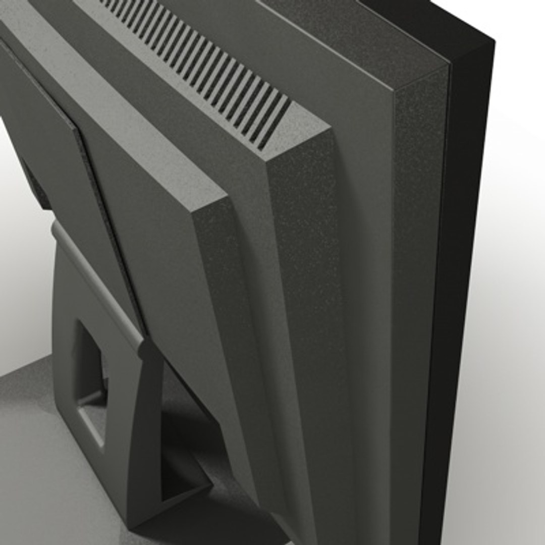 Lcd Display Monitor 3d Model