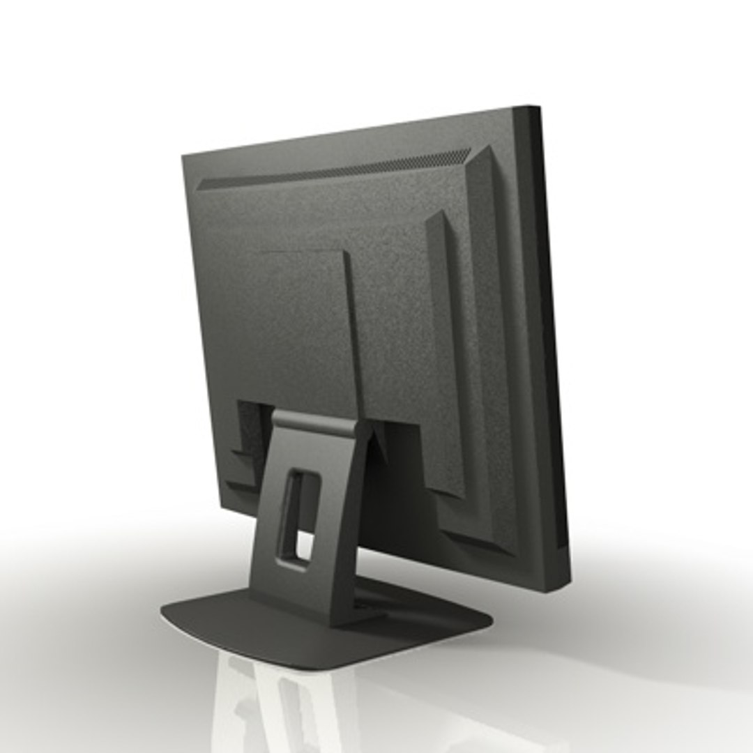 Lcd Display Monitor 3d Model