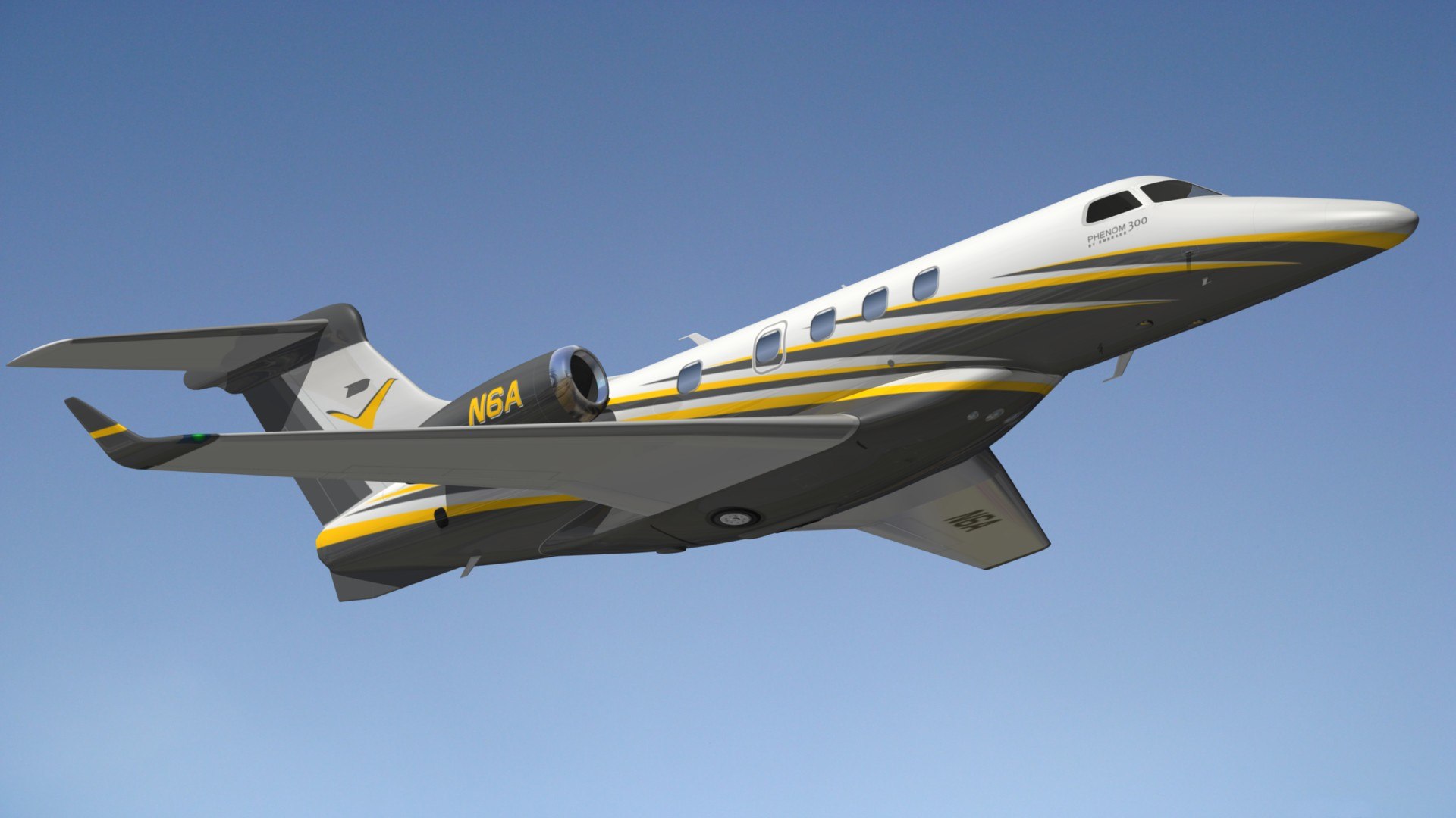 3D Embraer Phenom 300 - TurboSquid 1667693