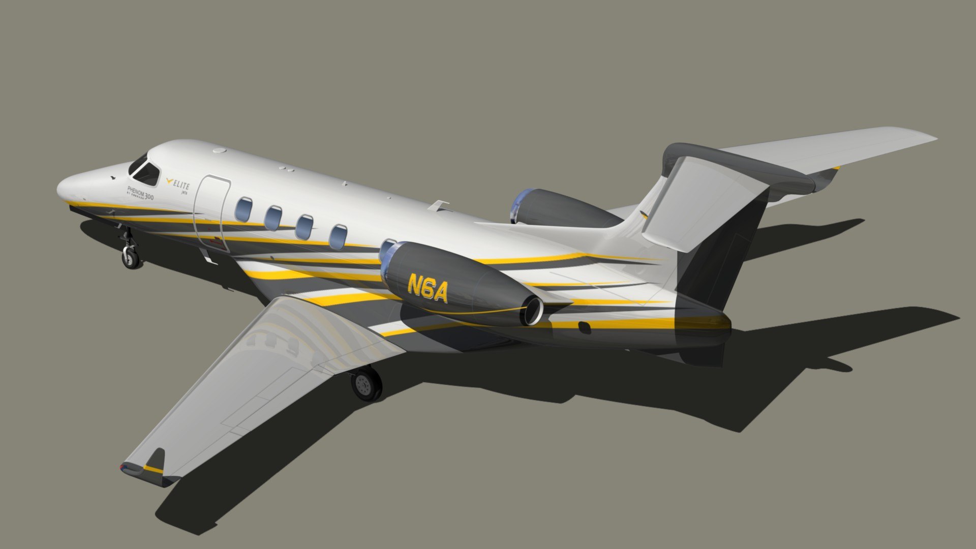3D Embraer Phenom 300 - TurboSquid 1667693