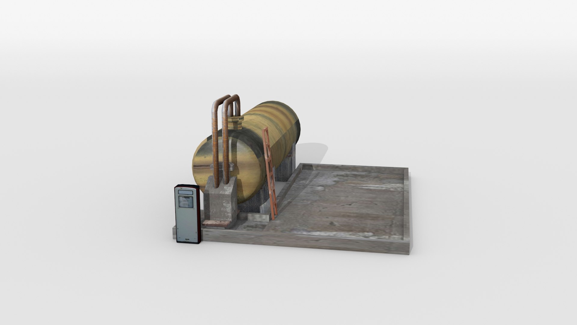 3D Railway Fueling Station - TurboSquid 1510662