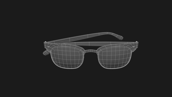 3D Sunglasses only Model no texture - TurboSquid 2037287