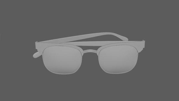3D Sunglasses only Model no texture - TurboSquid 2037287