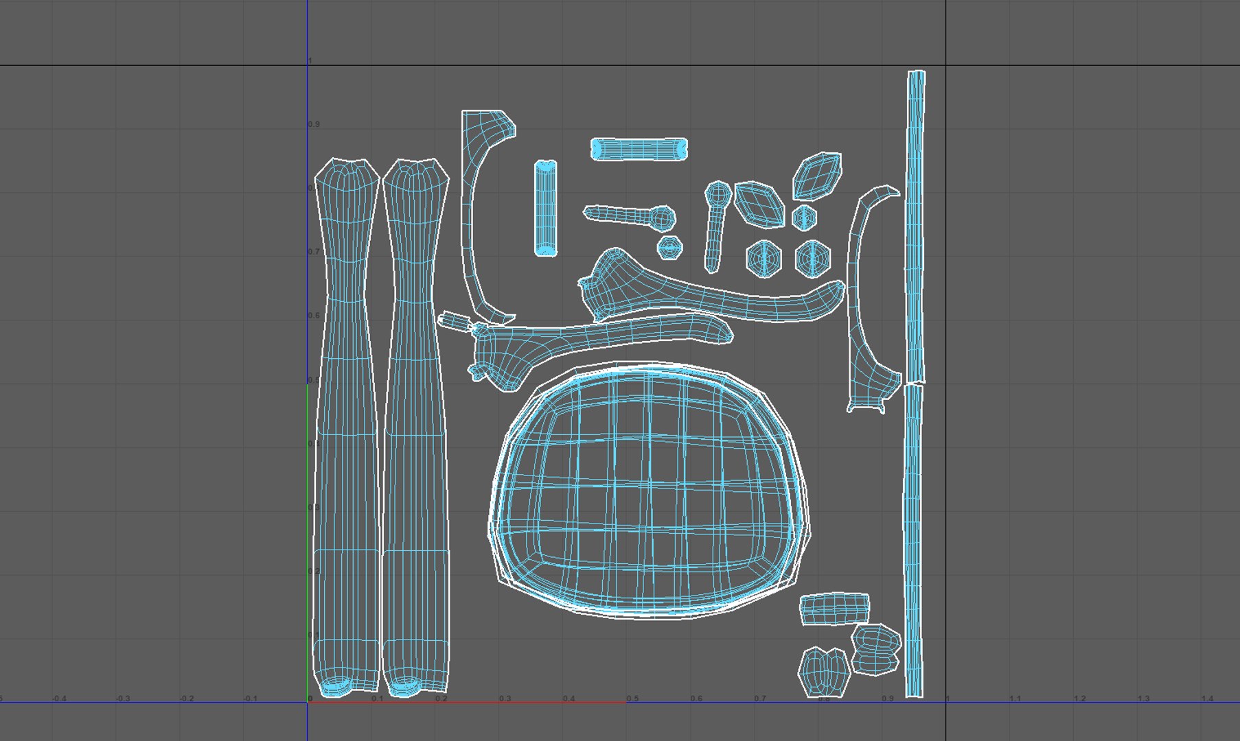 3D Sunglasses only Model no texture - TurboSquid 2037287