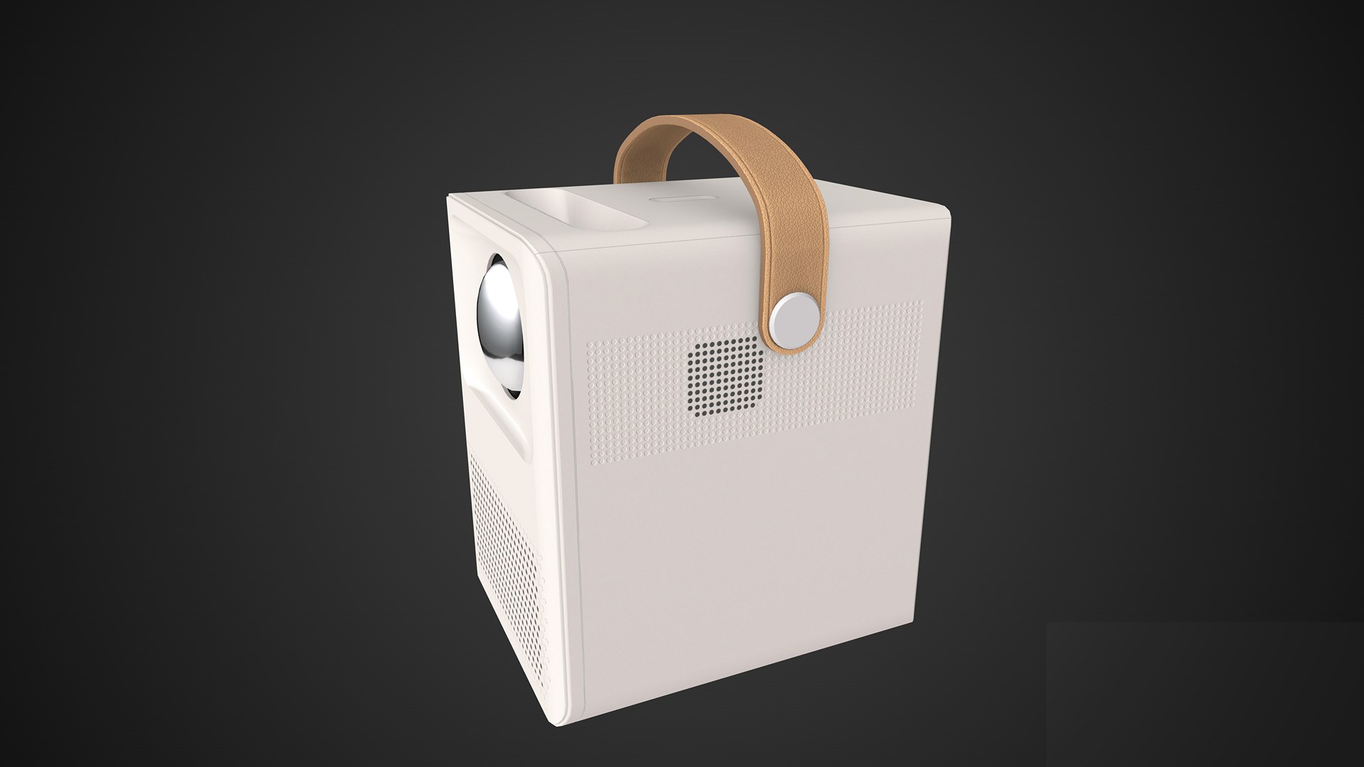 Game Ready Portable Beam Projector 3D Model - TurboSquid 2076826