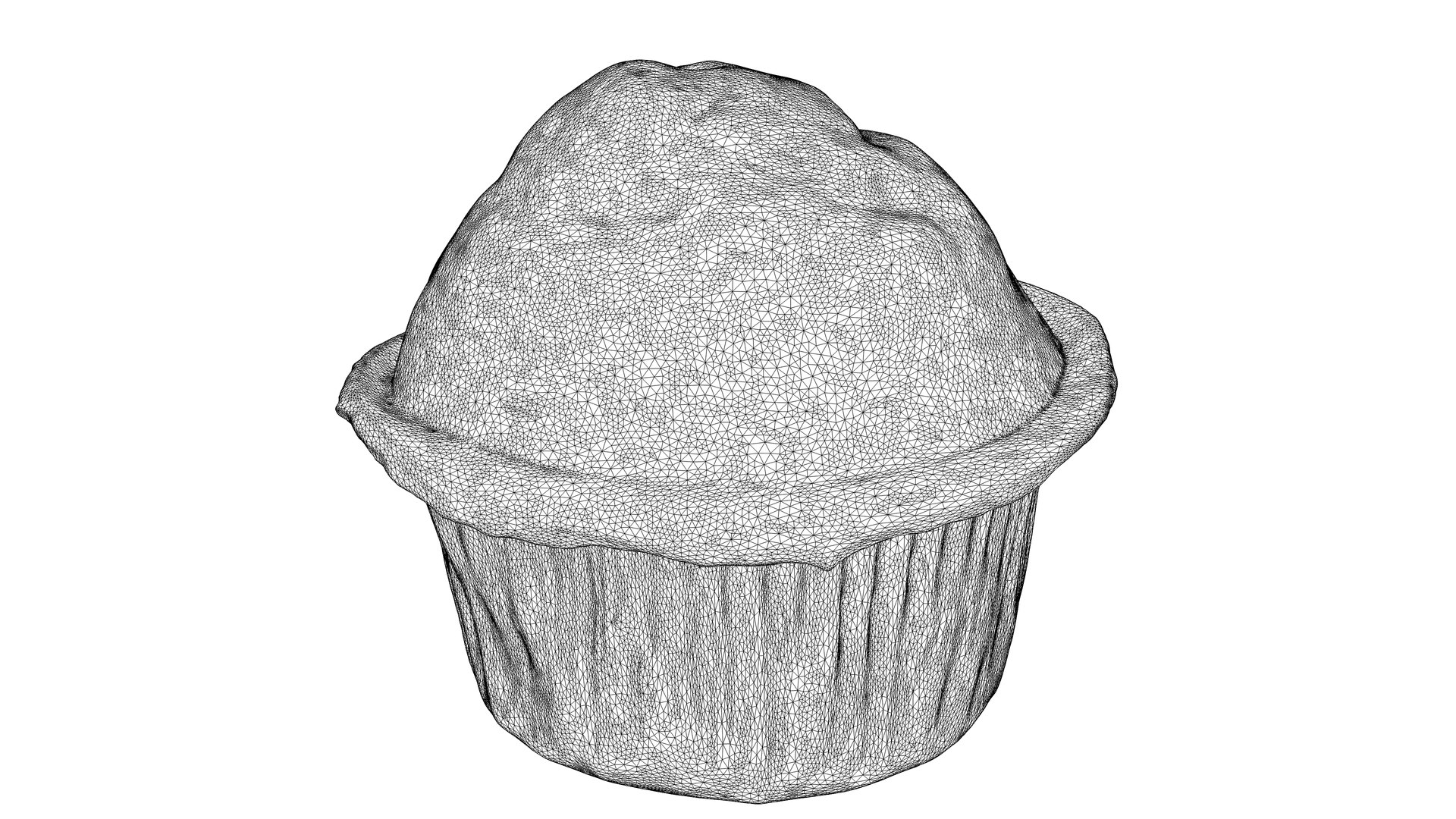 Photorealistic 3D Scan Of Muffin 3D Model - TurboSquid 2302085