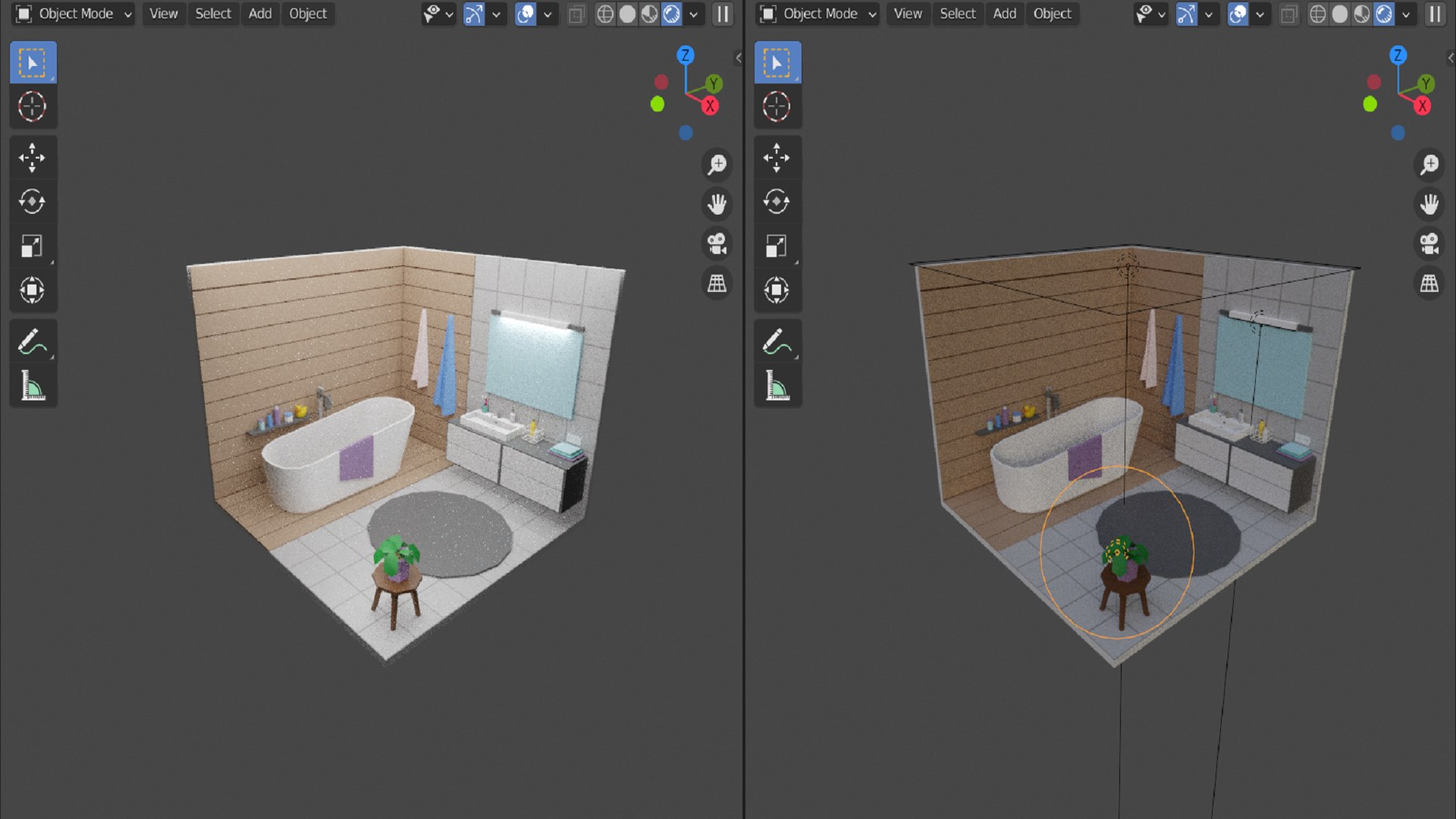 Bath Room 11 Low-poly 3D Model 3D Model - TurboSquid 1796421