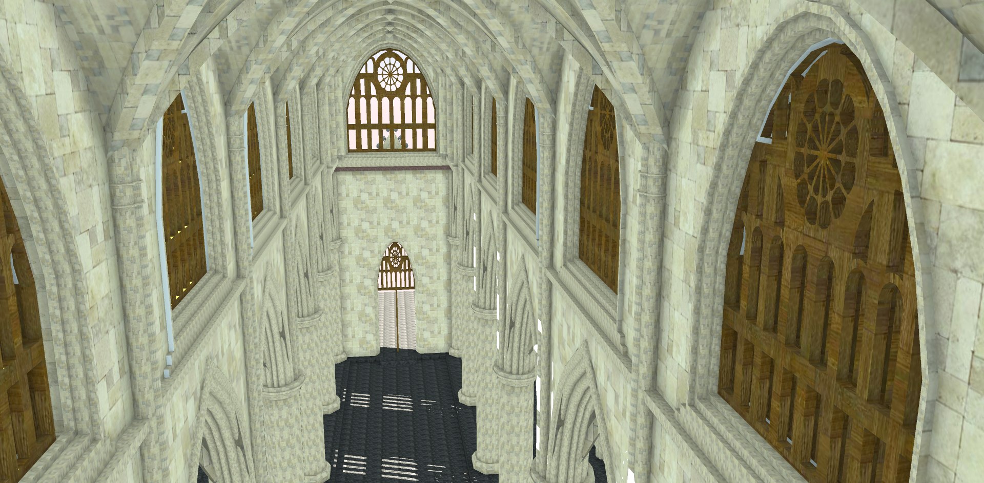 3d Gothic Exterior Interior
