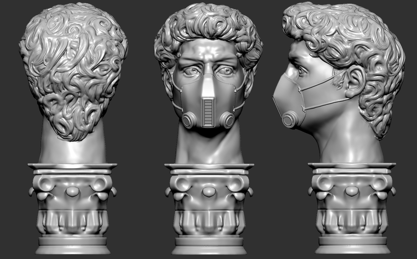 David 2020 model - TurboSquid 1548682