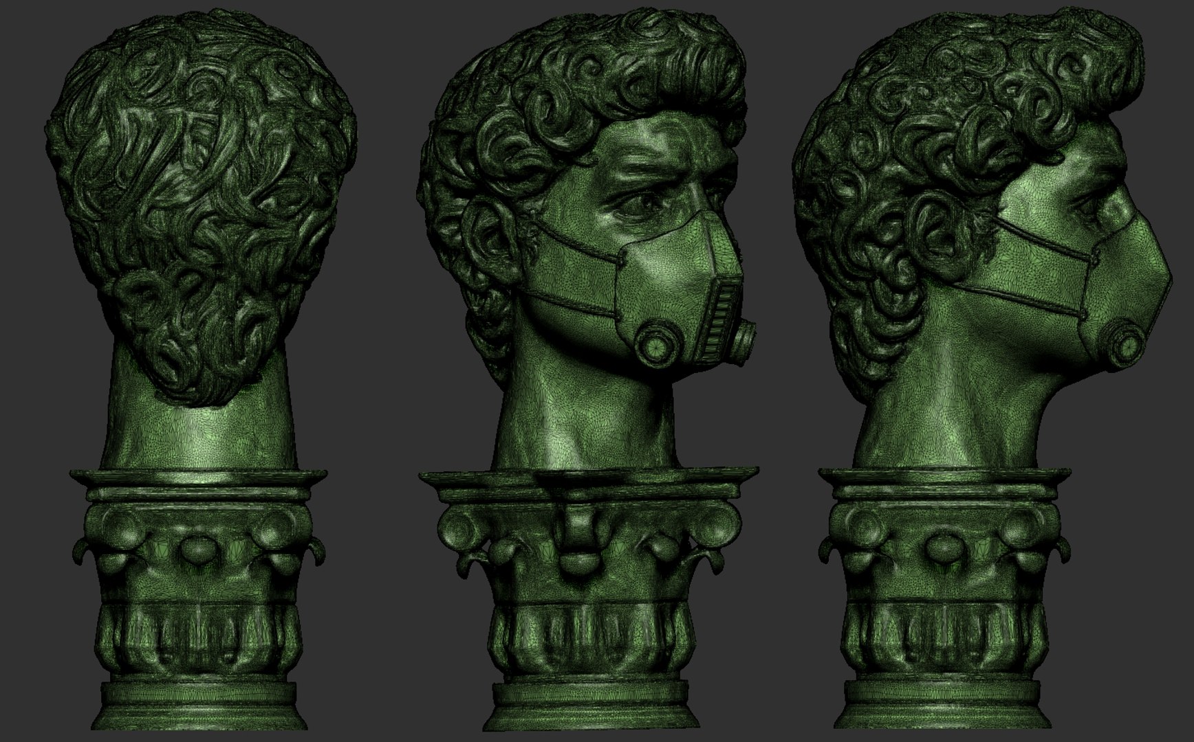 David 2020 model - TurboSquid 1548682