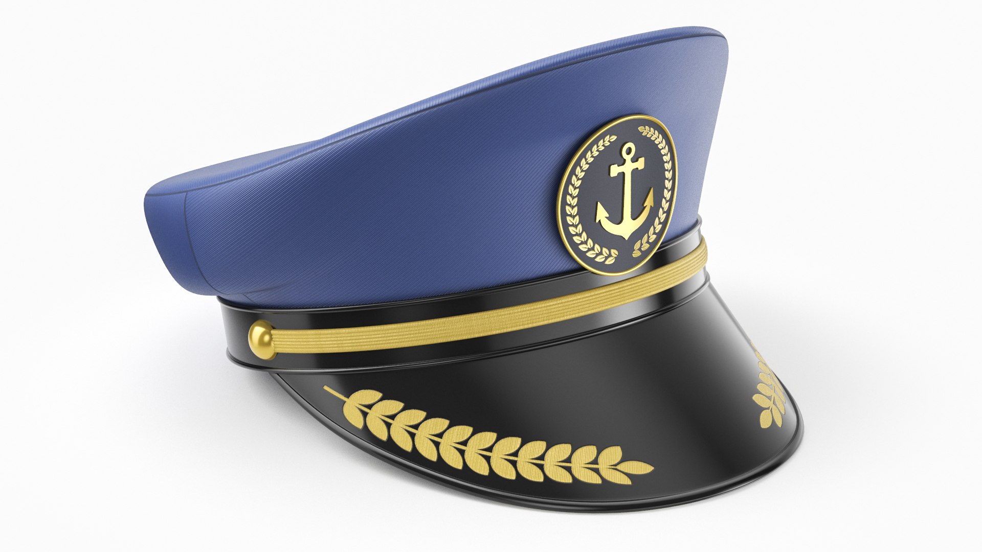 3D Navy Hat 01 - TurboSquid 2336957