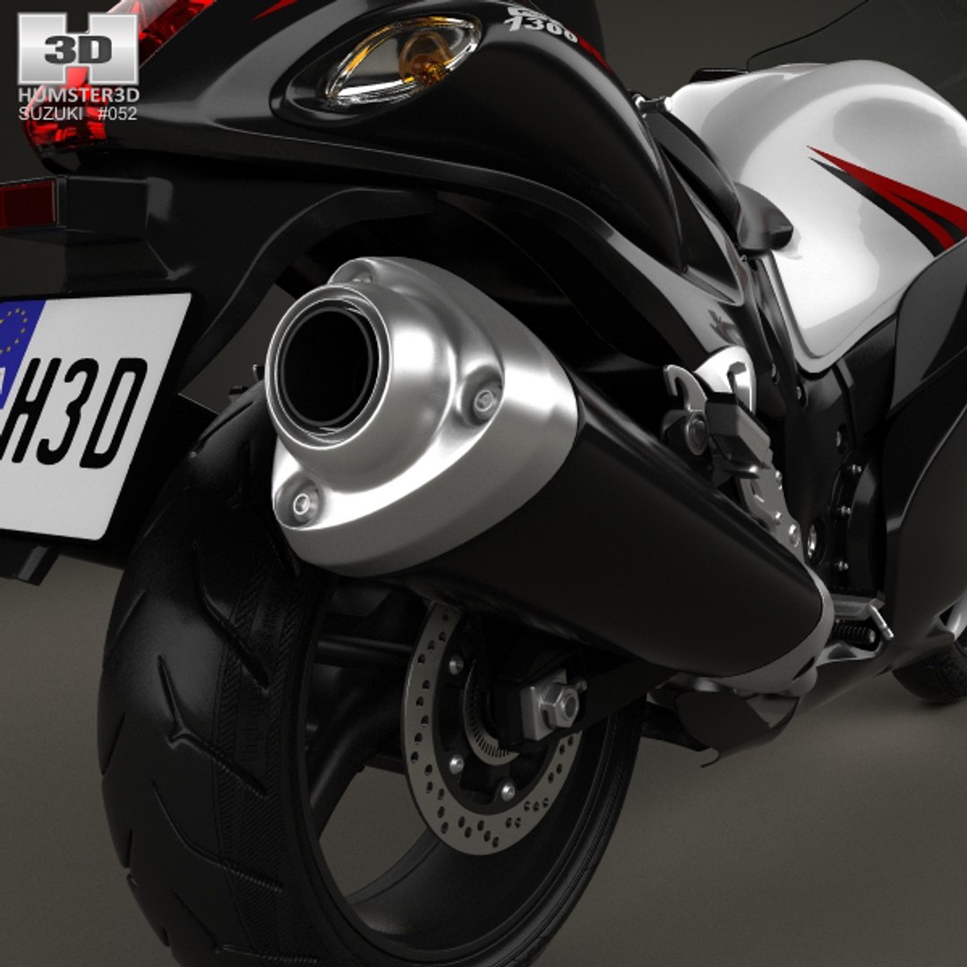 3D Suzuki Hayabusa - TurboSquid 1190224