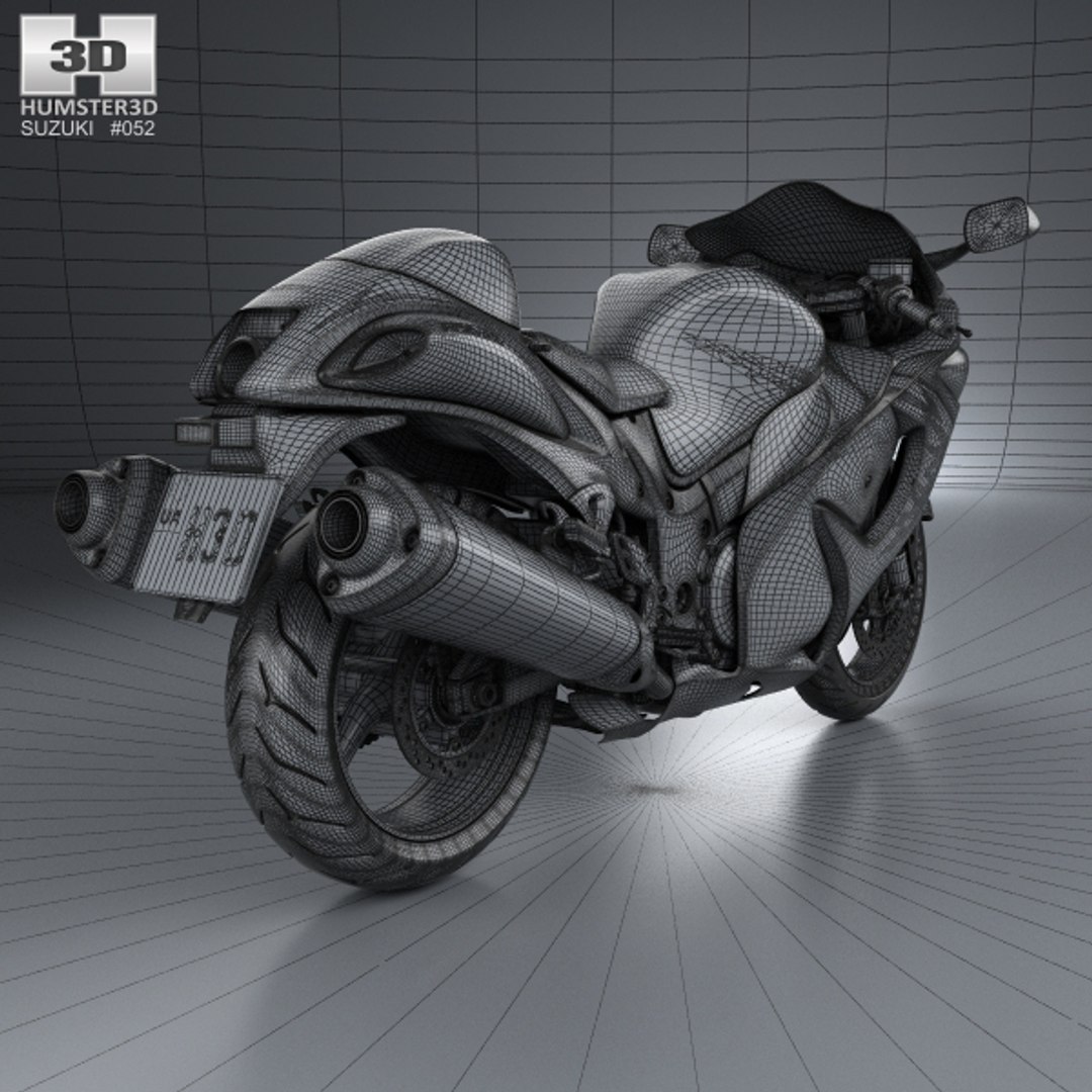 3D Suzuki Hayabusa - TurboSquid 1190224