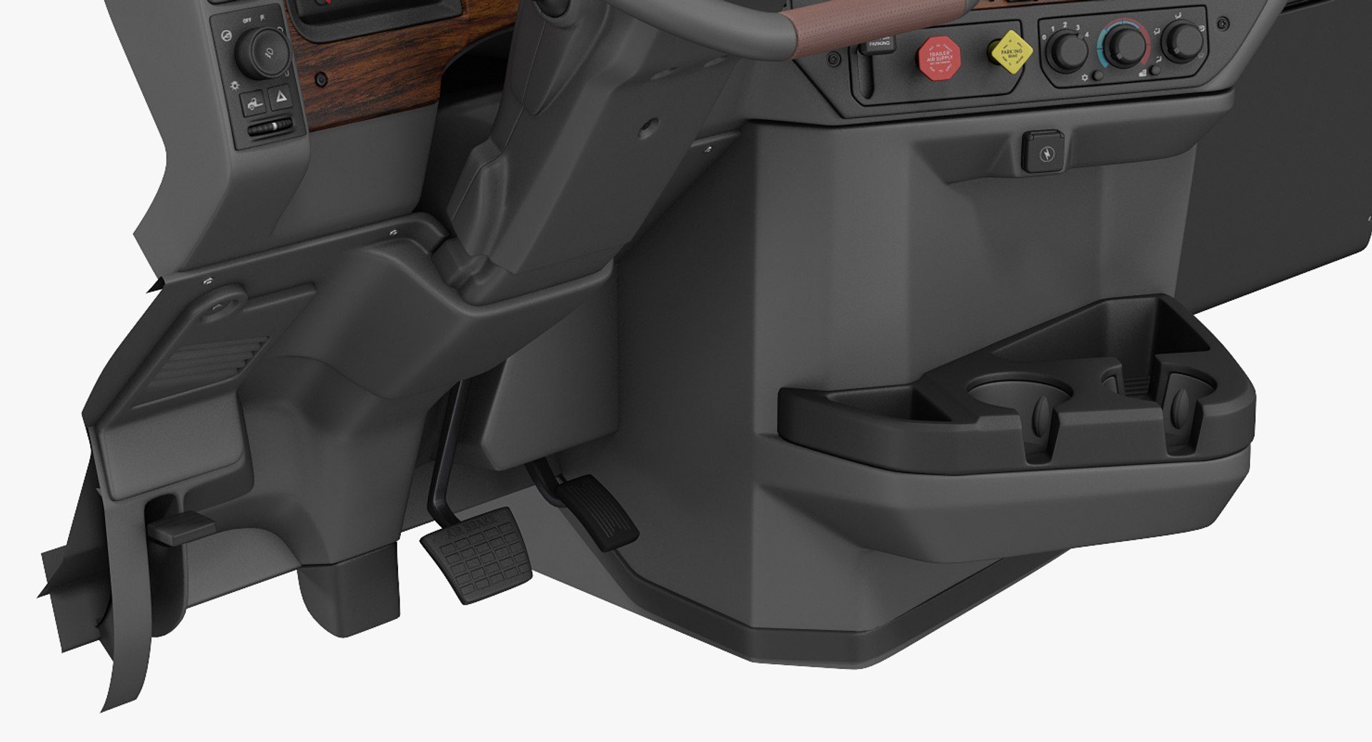 Mack Truck Dashboard 3D Model - TurboSquid 1303777