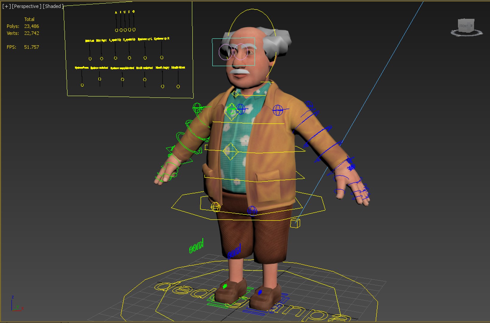 Grandfather 3D Model - TurboSquid 1366310