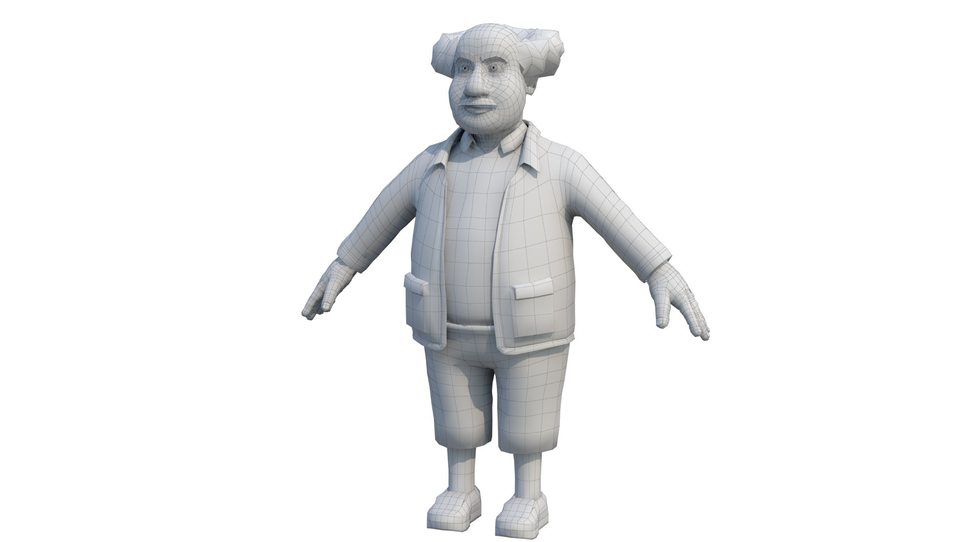 Grandfather 3D Model - TurboSquid 1366310