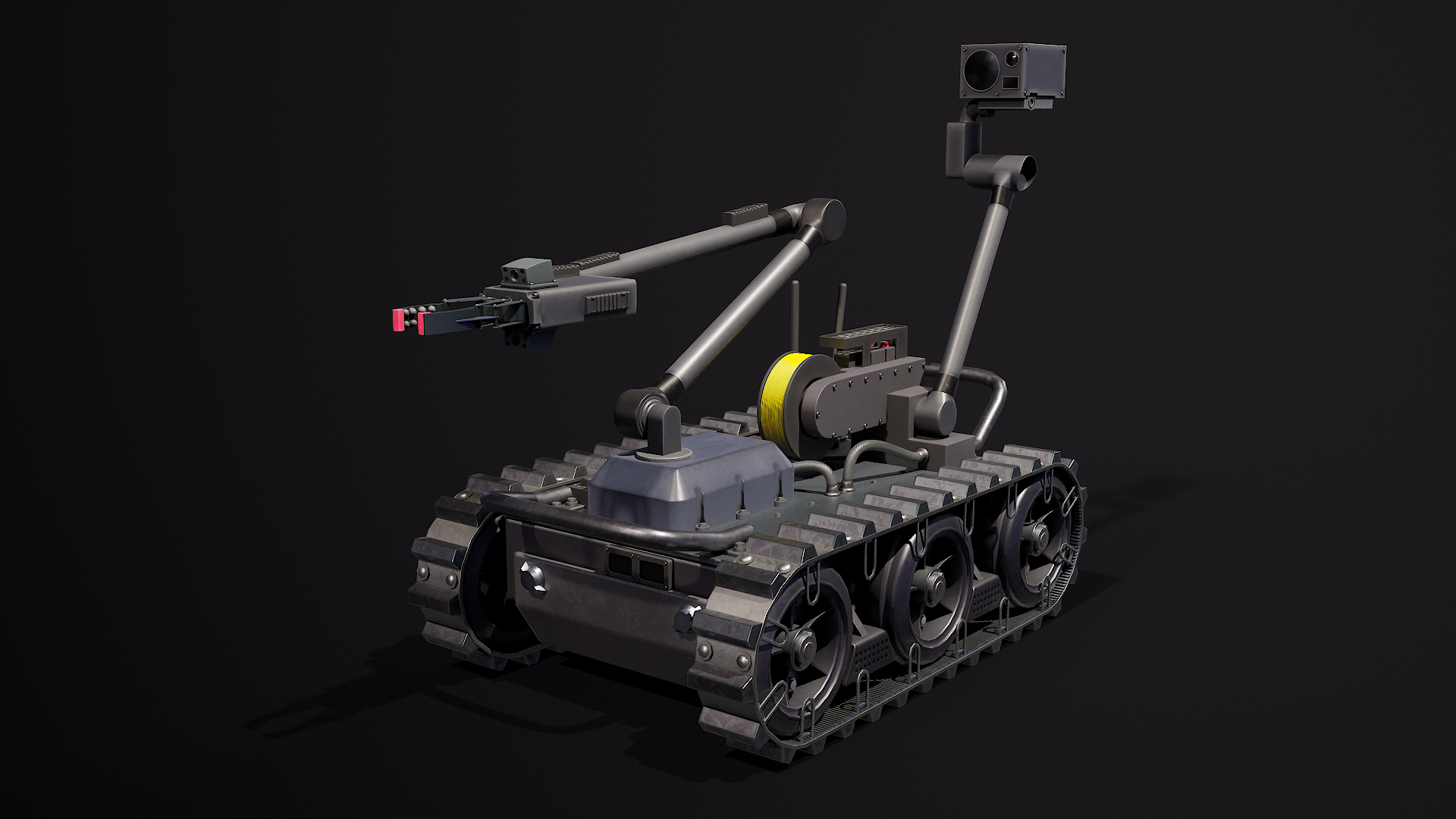 3D Sapper Robot Centaur Model - TurboSquid 1783056