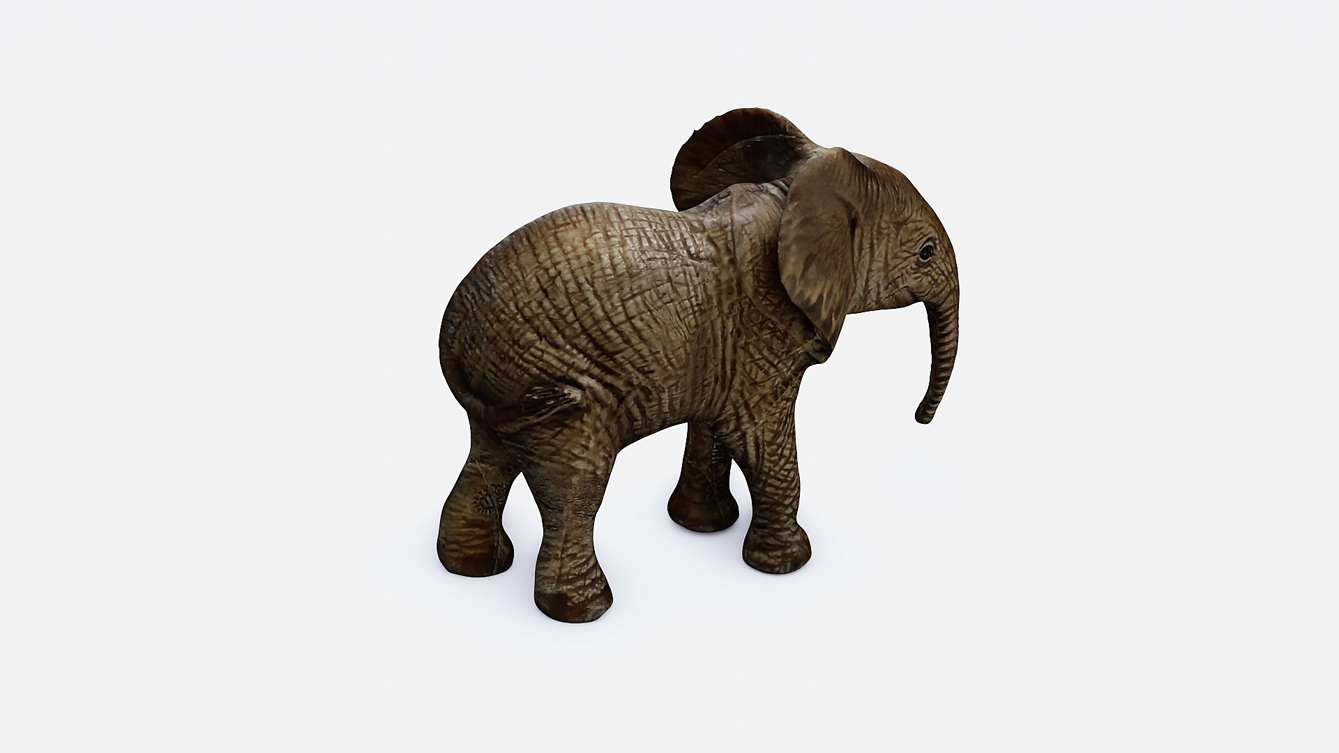 Realistic Baby Elephant 3D Model - TurboSquid 2251050
