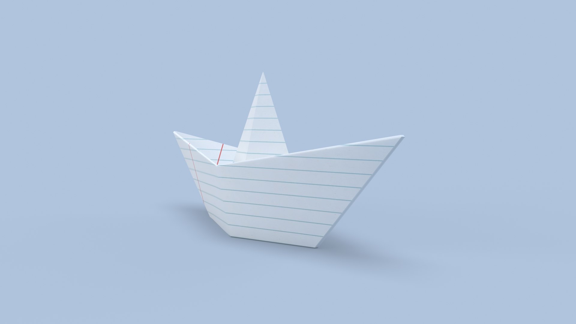 modelo 3d Barco de papel - TurboSquid 1795293
