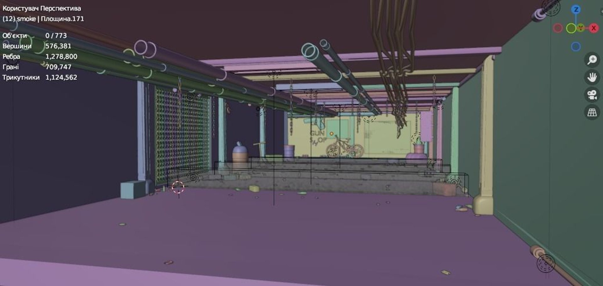 3D Cyberpunk Corridor - TurboSquid 2196592