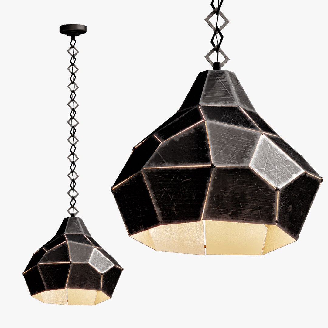 Loft lamp 3D model - TurboSquid 1951425