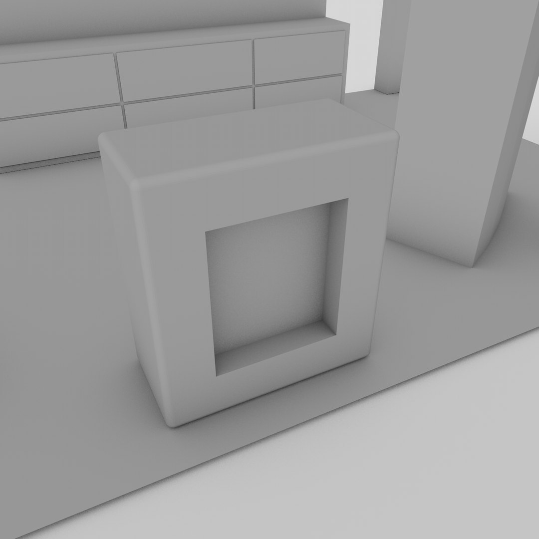 3D Model Stand Exhibit Showroom - TurboSquid 1324465