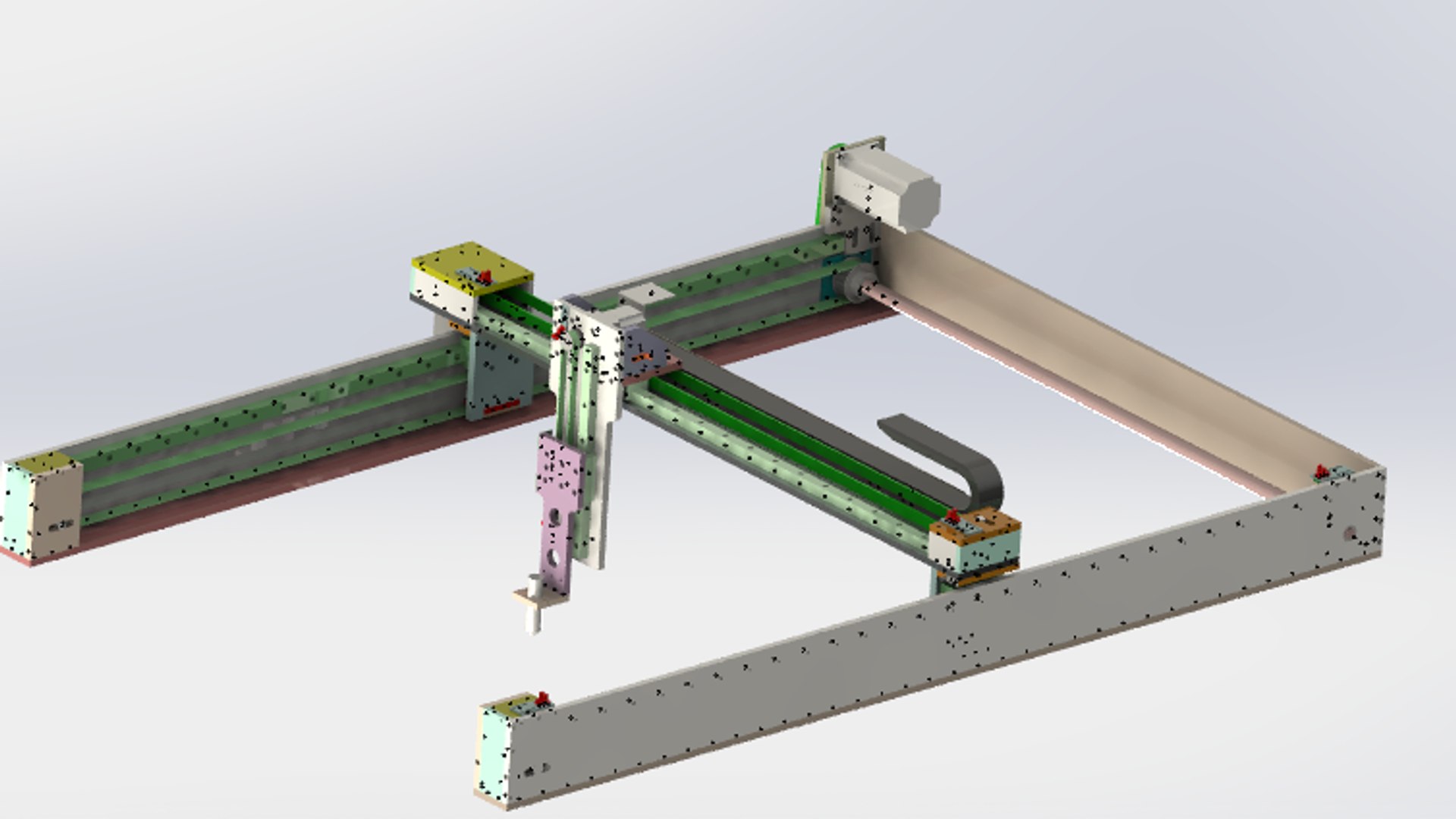 3D Gantry Manipulator - TurboSquid 1223706