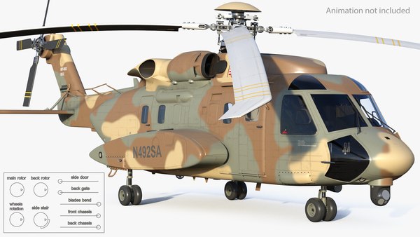 modelo 3d Sikorsky H-92 Superhawk aparejado - TurboSquid 1495283