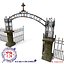 3d model gate graveyard