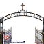 3d model gate graveyard