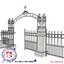 3d model gate graveyard