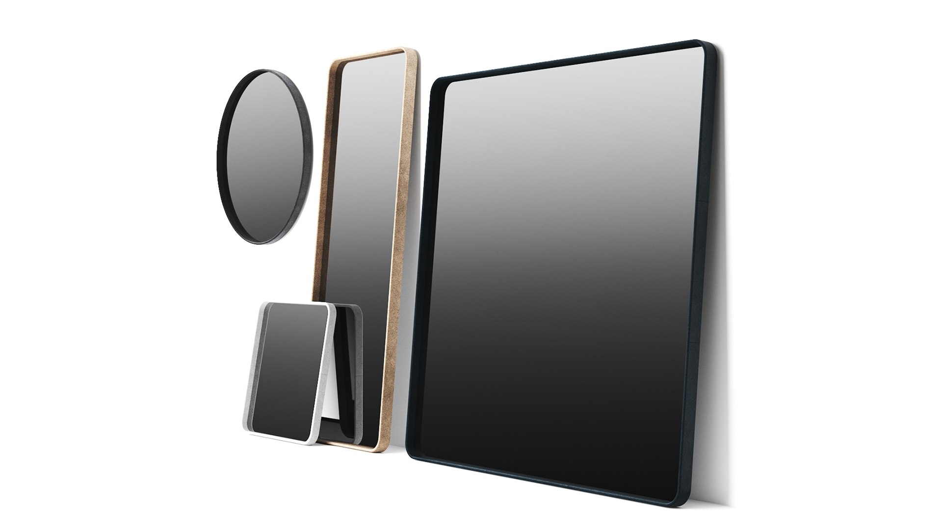 Birk Meridiani Framed Wall Mirror 3D model - TurboSquid 2109037