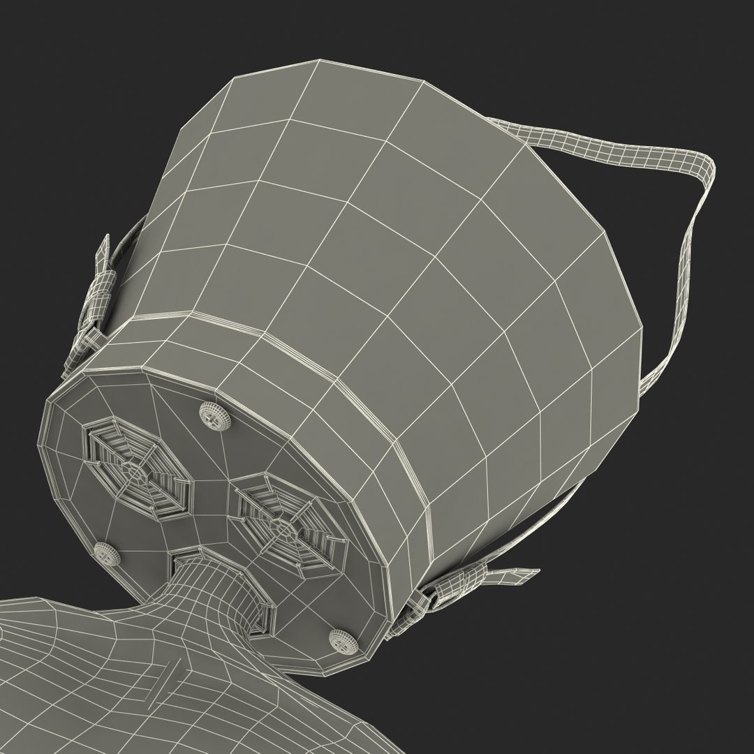 3d passenger oxygen mask