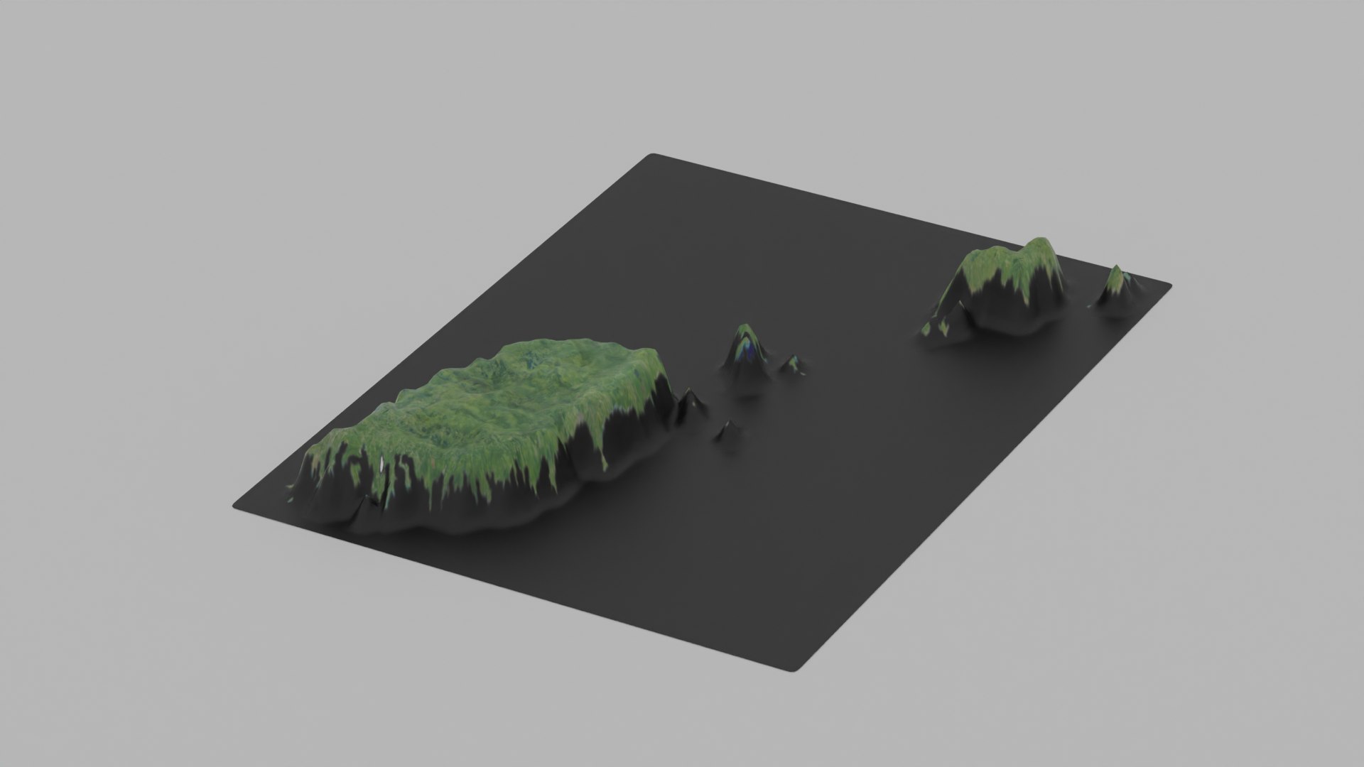 3D Grenada Map Country - TurboSquid 2075874