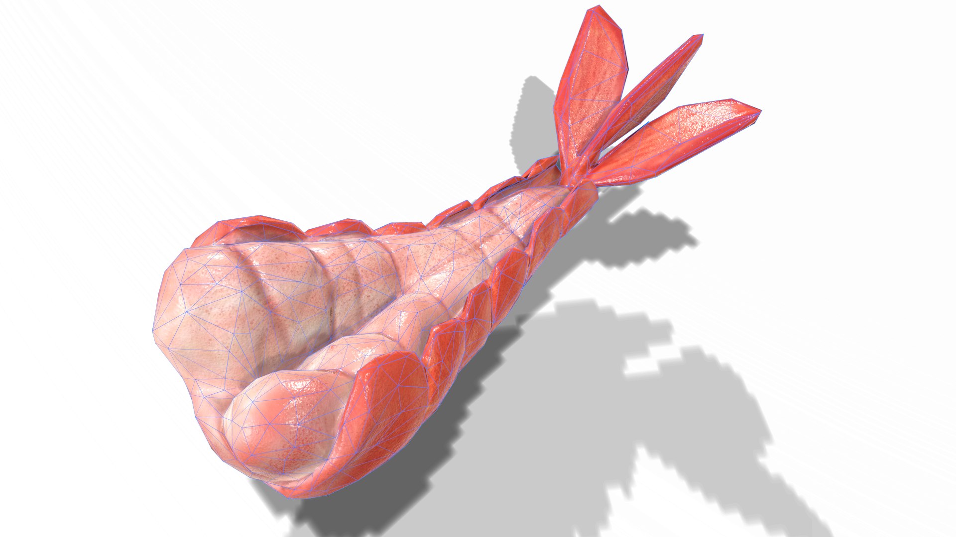 Scampi Tail Boiled model - TurboSquid 2084213