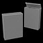 3d model of tuck-in box